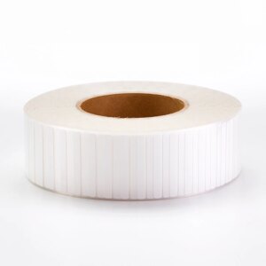 Microplate Labels - 1.8" x 0.214", 3" Core - Thermal Transfer Labels