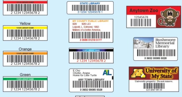 Library Barcode Labels - Buy Online - Computype