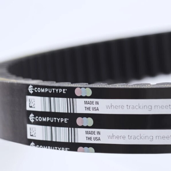 Drive Belt Rubber Marking - Computype