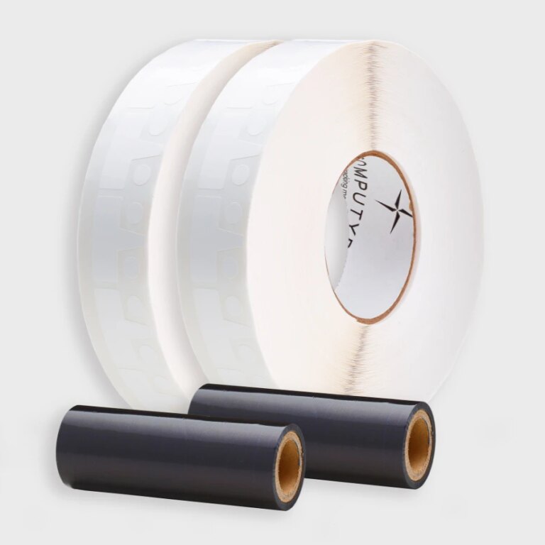 Microcentrifuge Tube and Cap Labels - 3" Core - Thermal Transfer Labels